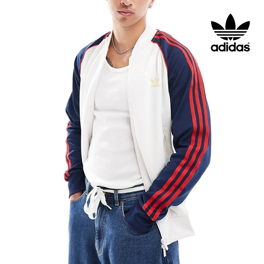 아디다스 클래식 SST 트랙 자켓 져지 클라우드 화이트 나이트 인디고 IY9859 | 상품 상세 | 크로켓