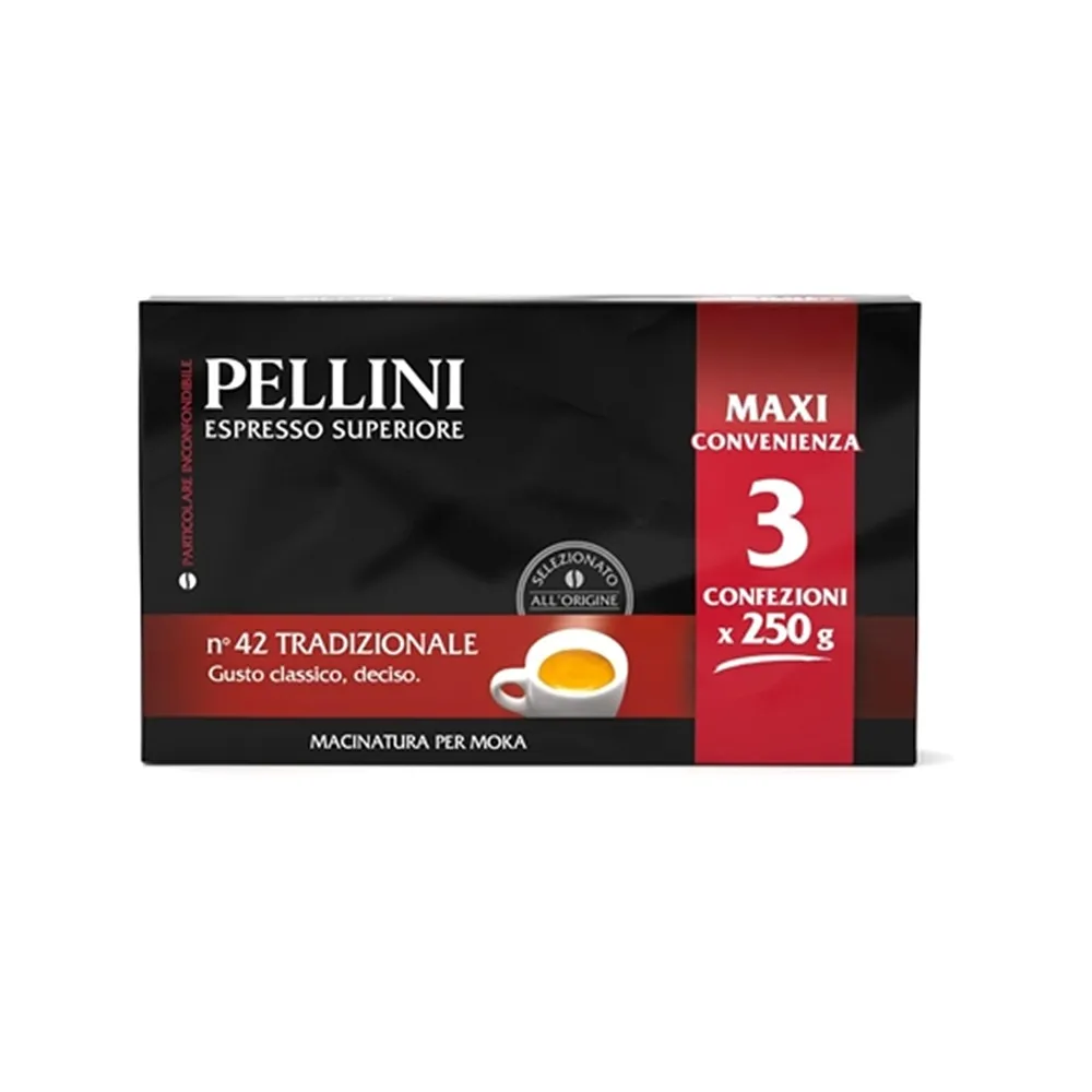 펠리니 모카 구스토 분쇄 커피 250g 3팩 Pellini Caffè - Ground Coffee for machine - Moka Gusto | 상품 상세 | 크로켓