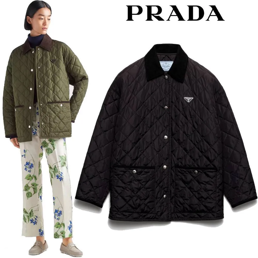 프라다 24FW 라이트 리나일론 퀼팅 바람막이 자켓 292166_1WQ9_F0161_S_OOO | 상품 상세 | 크로켓
