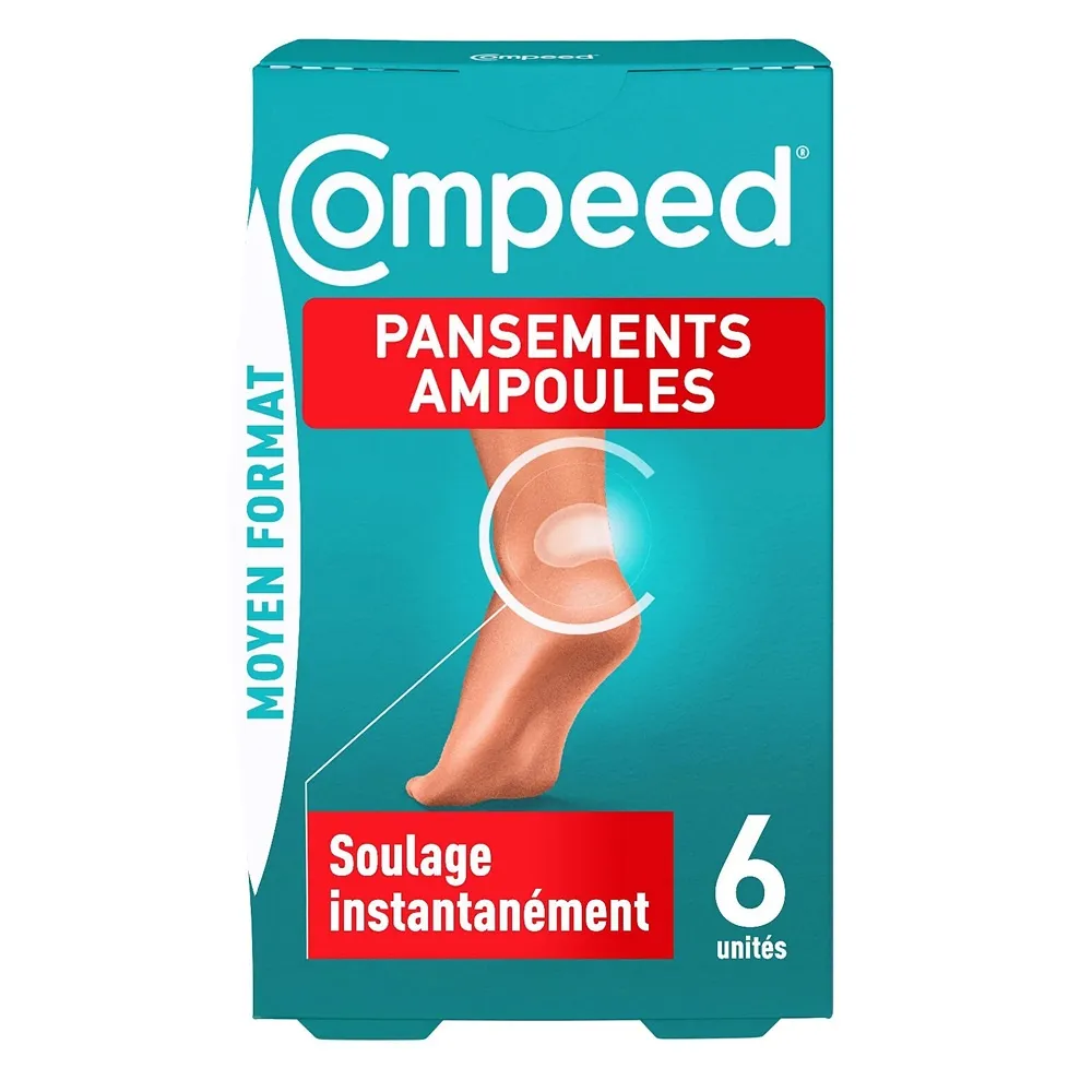 컴피드 드레싱 밴드 6개입 1팩 미디움 COMPEED medium blister dressing | 상품 상세 | 크로켓