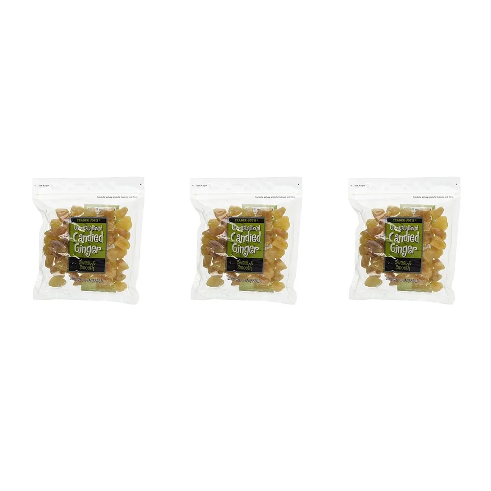 트레이더조 언크리스탈라이즈 진저 캔디 227g 3팩 Trader Joe's Uncrystallized Candied Ginger 8oz | 상품 상세 | 크로켓