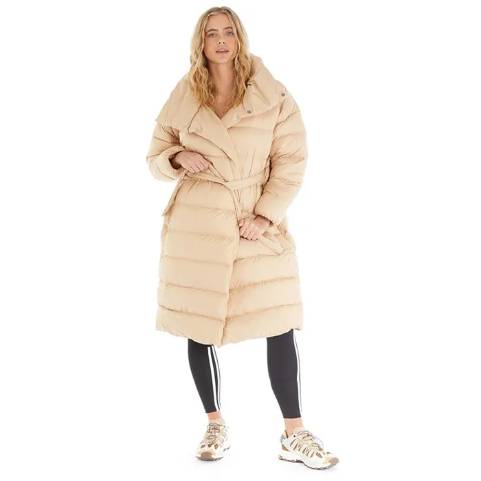 아디다스 직구 패션 덕다운 자켓 베이지 패딩 오리털 점퍼 여성 HK5244 | 크로켓