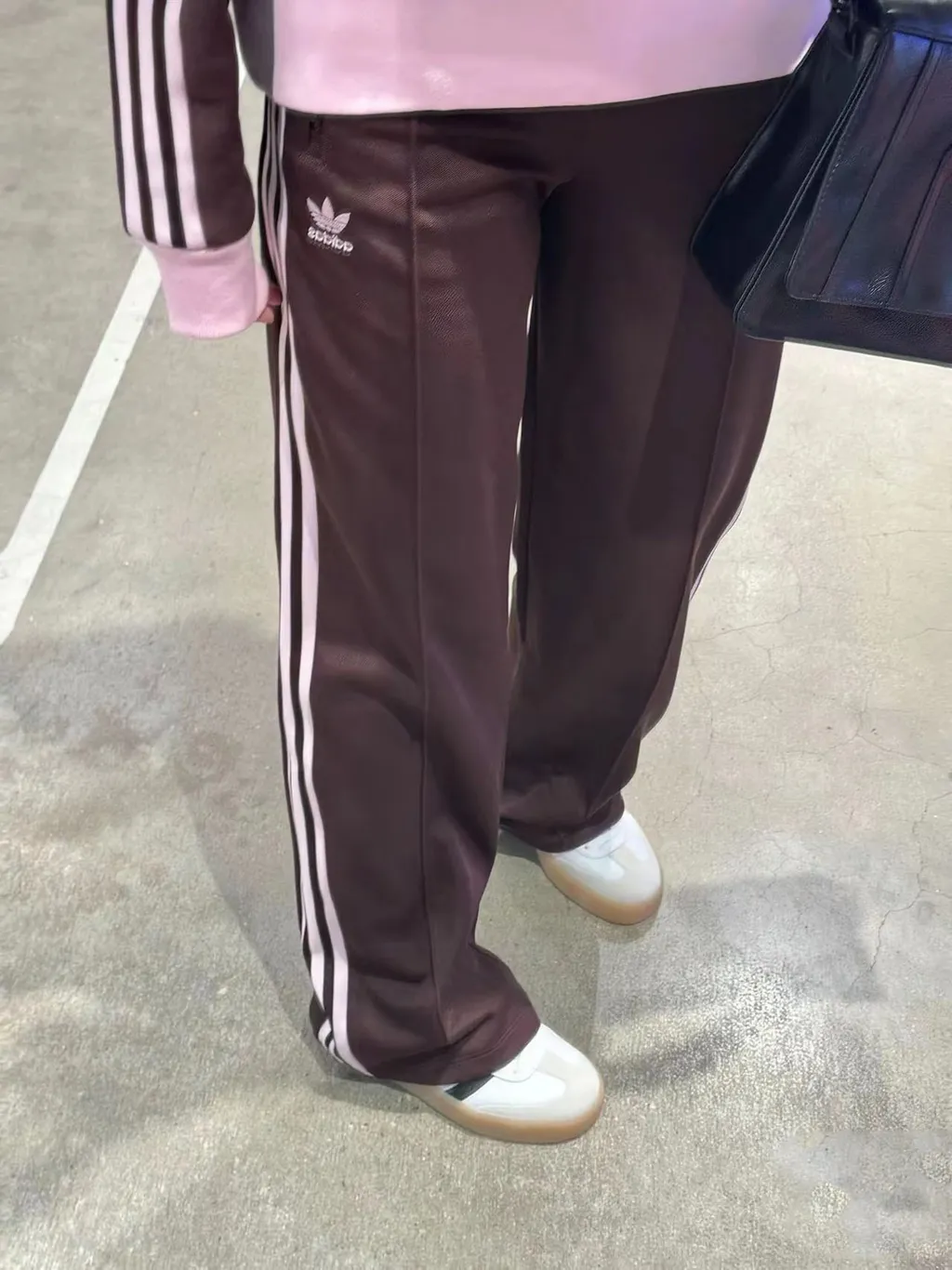 [무료배송] 아디다스 베켄바우어 럭스 트레이닝 트랙 팬츠 브라운 핑크 IR6093 | 상품 상세 | 크로켓