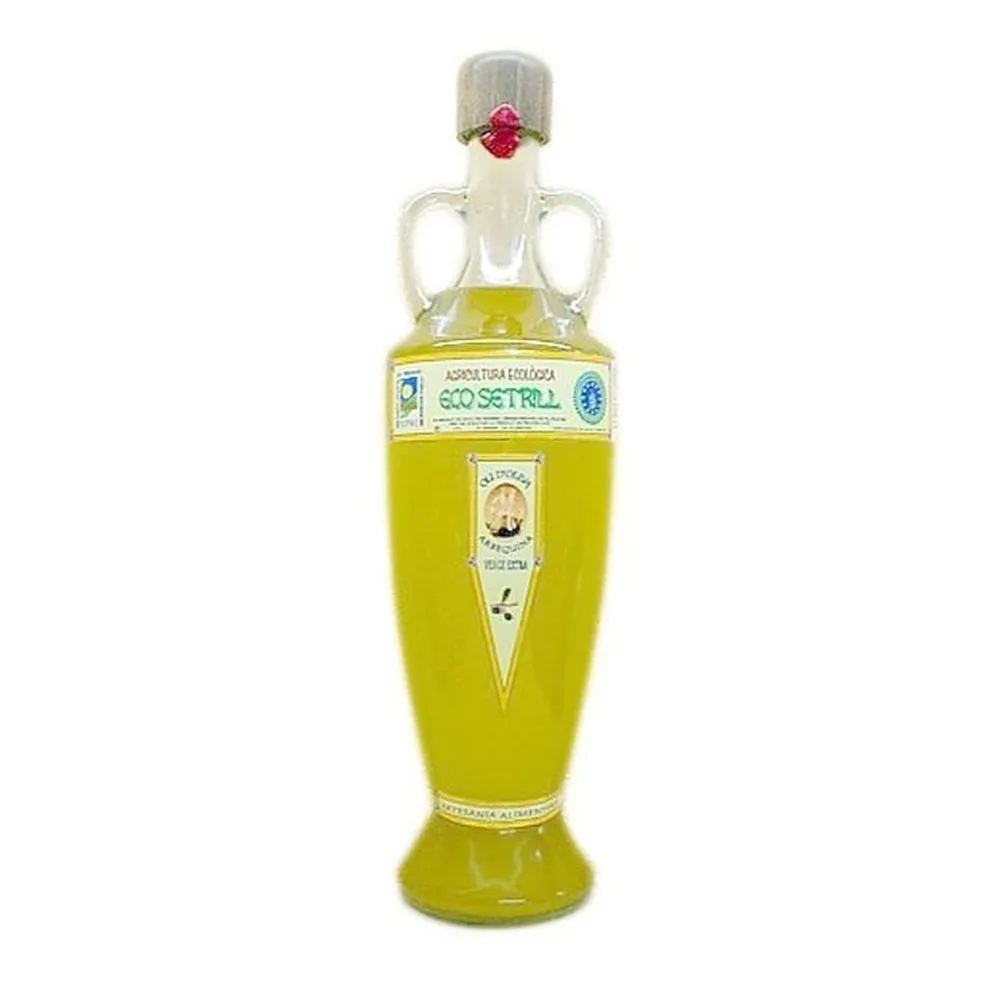 에코 세트릴 올리브 오일 750ml ECO SETRILL Extra Virgin Olive Oil Organic Glass ...