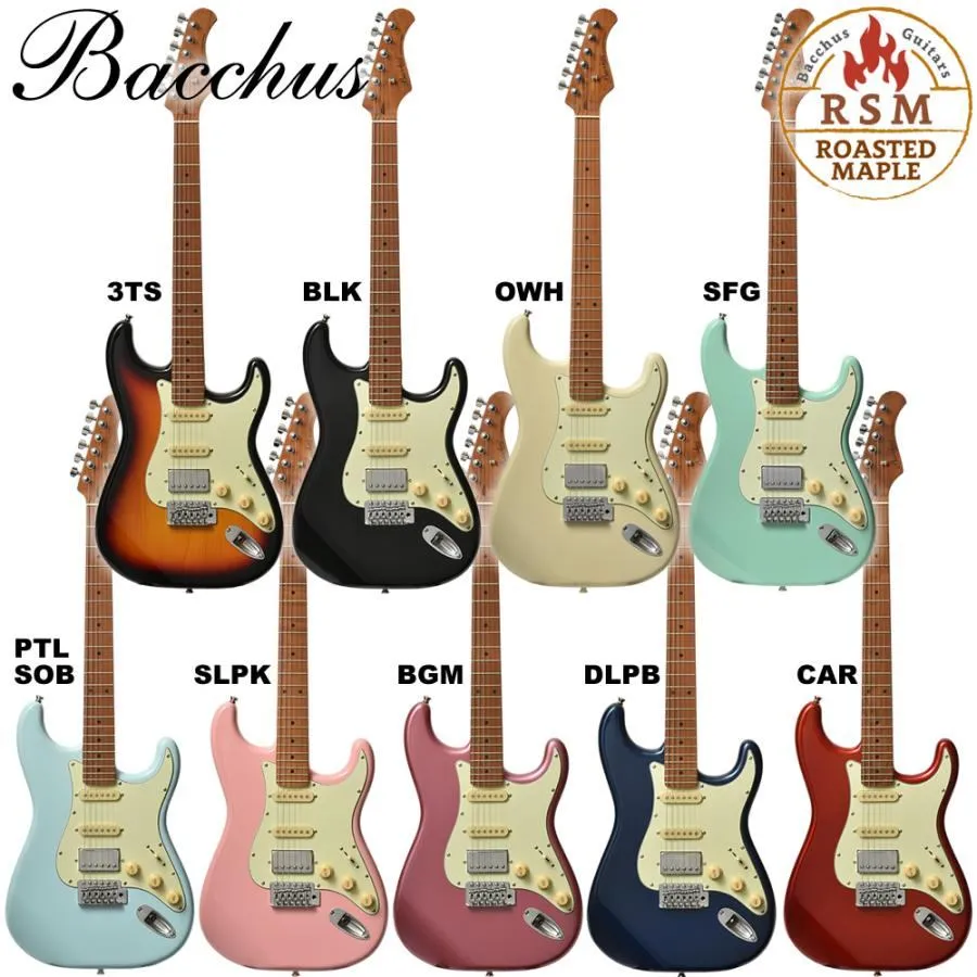 바커스 일렉기타 BST 2 RSM 메이플 선버스트 9컬러 | 상품 상세 | 크로켓