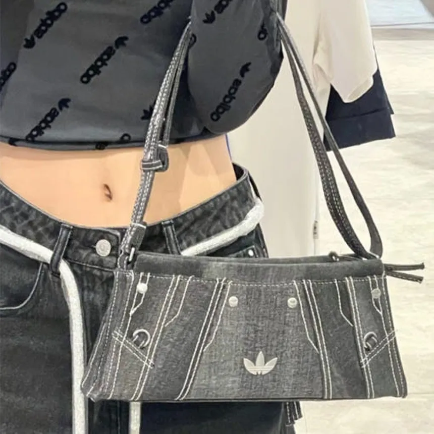 아디다스 오리지널 데님 미니 숄더 호보 슬링백 가방 JL7665 | 상품 상세 | 크로켓