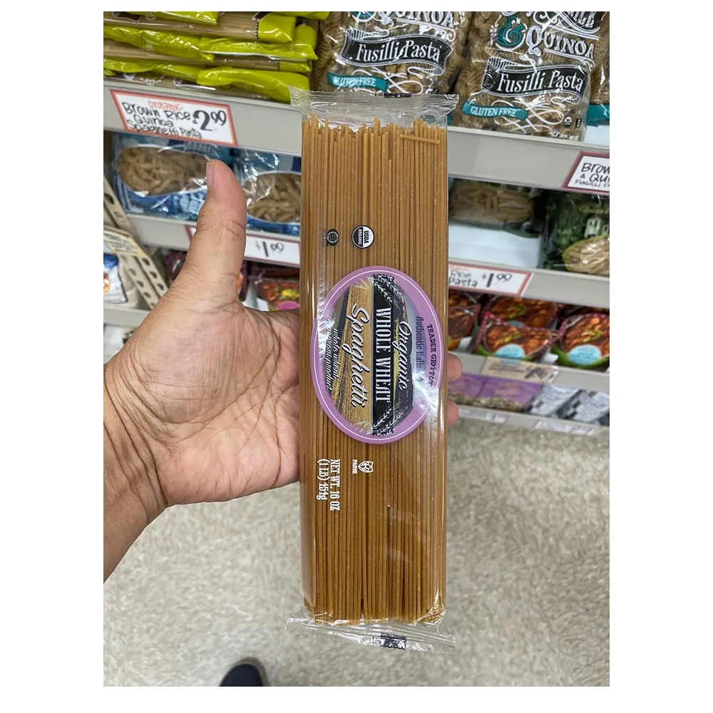 트레이더조 통밀 스파게티 454g 3팩 Trader Joe's Organic Whole Wheat Spaghetti 16oz(454g) | 상품 상세 | 크로켓