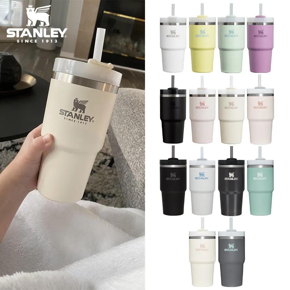 스탠리 텀블러 데코 콜렉션 퀜처 H2.0 플로우스테이트 빨대텀블러 20oz 등산 낚시 캠핑 스포츠 사무실 보온 보냉 스텐 보틀 591ml 14 | 상품 상세 | 크로켓