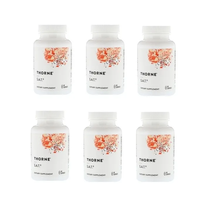 5+1 쏜리서치 SAT 실리마린 아티초크 커큐민 밀크씨슬 60캡슐 Thorne | 크로켓