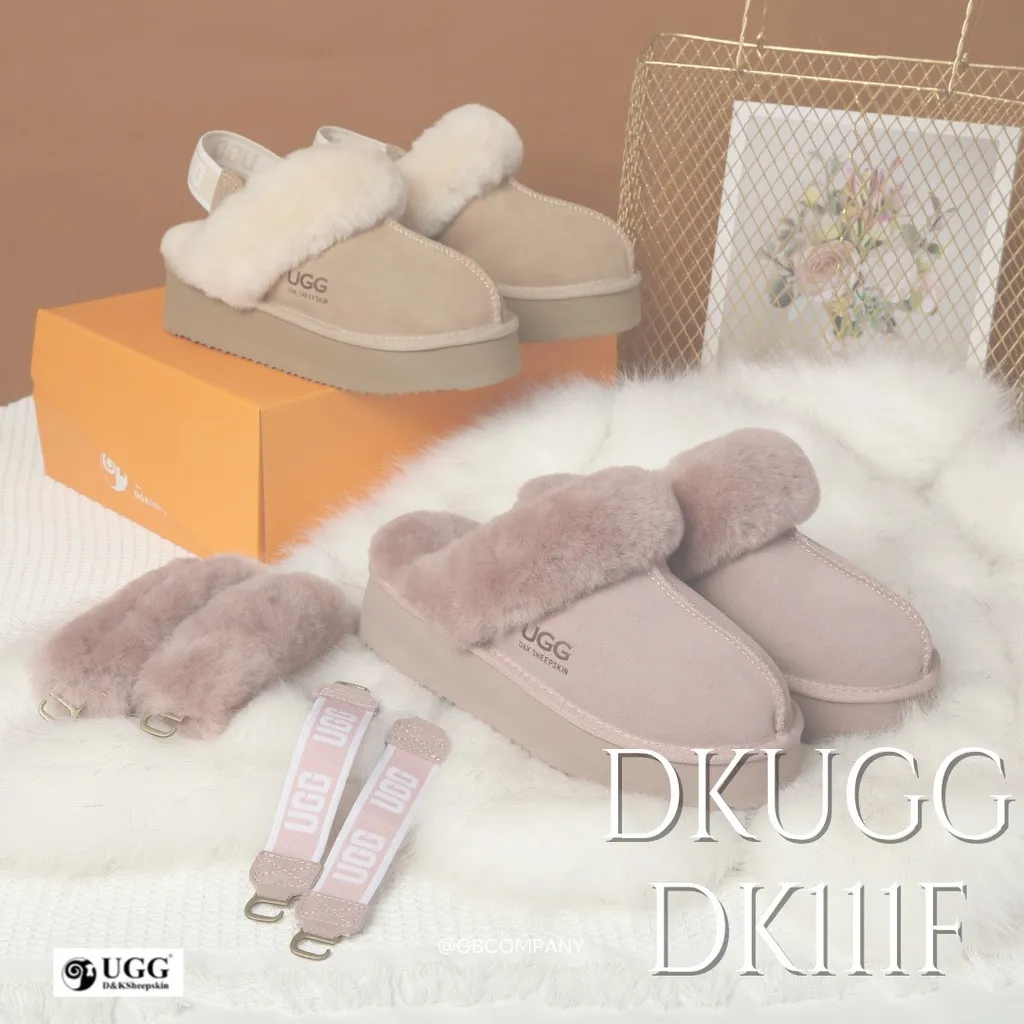 [무료배송] 호주 DK 탈부착 퍼 밴딩 3WAY 플랫폼 슬리퍼 DK UGG DK111F | 상품 상세 | 크로켓