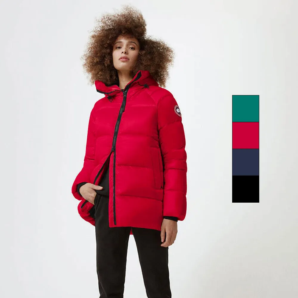 캐나다구스 싸이프레스 푸퍼 다운 패딩 블랙 레드 2239L | 상품 상세 | 크로켓