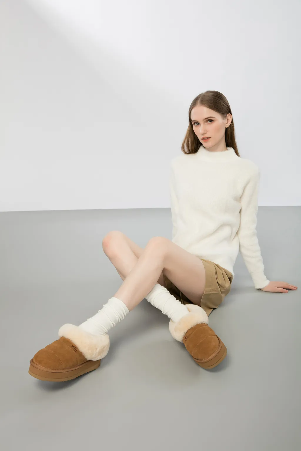 [호주정품] 어그 DK UGG 여성 엘씨 양털 슈즈 (DK126) | 크로켓