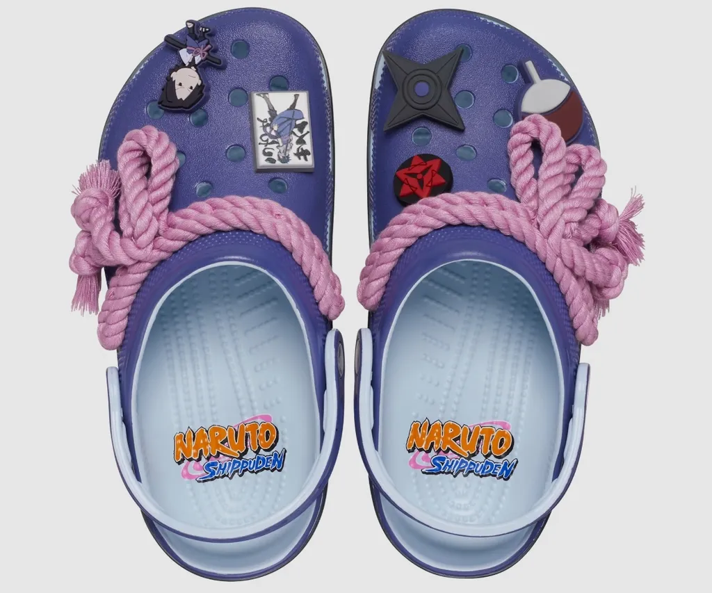 크록스 x 나루토 사스케 클래식 클로그 미네랄 블루 209884-4JQ | 크로켓