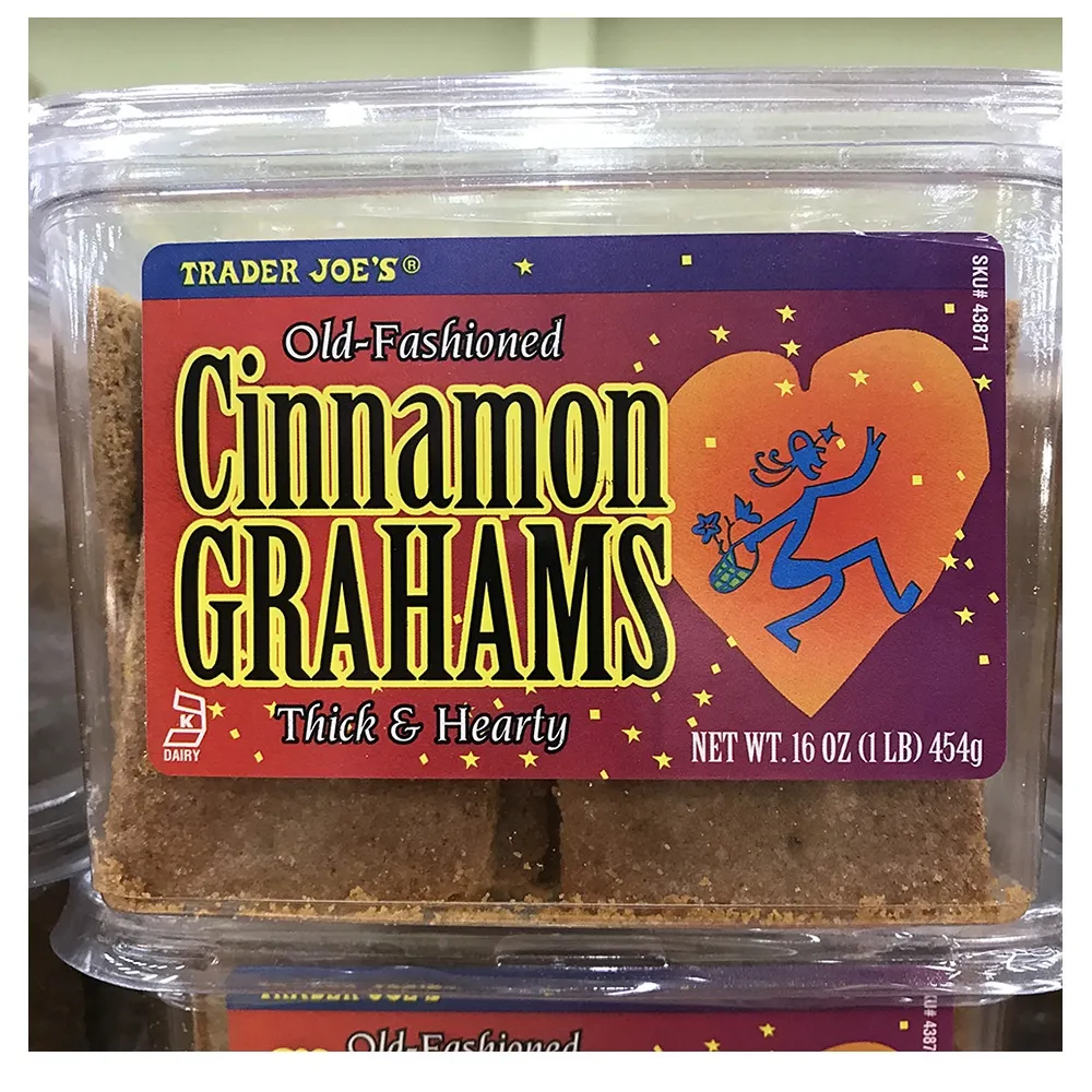 트레이더 조 시나몬 그라함스 454g 3팩 Trader Joe's Old-Fachioned Cinnamon Grahams ...