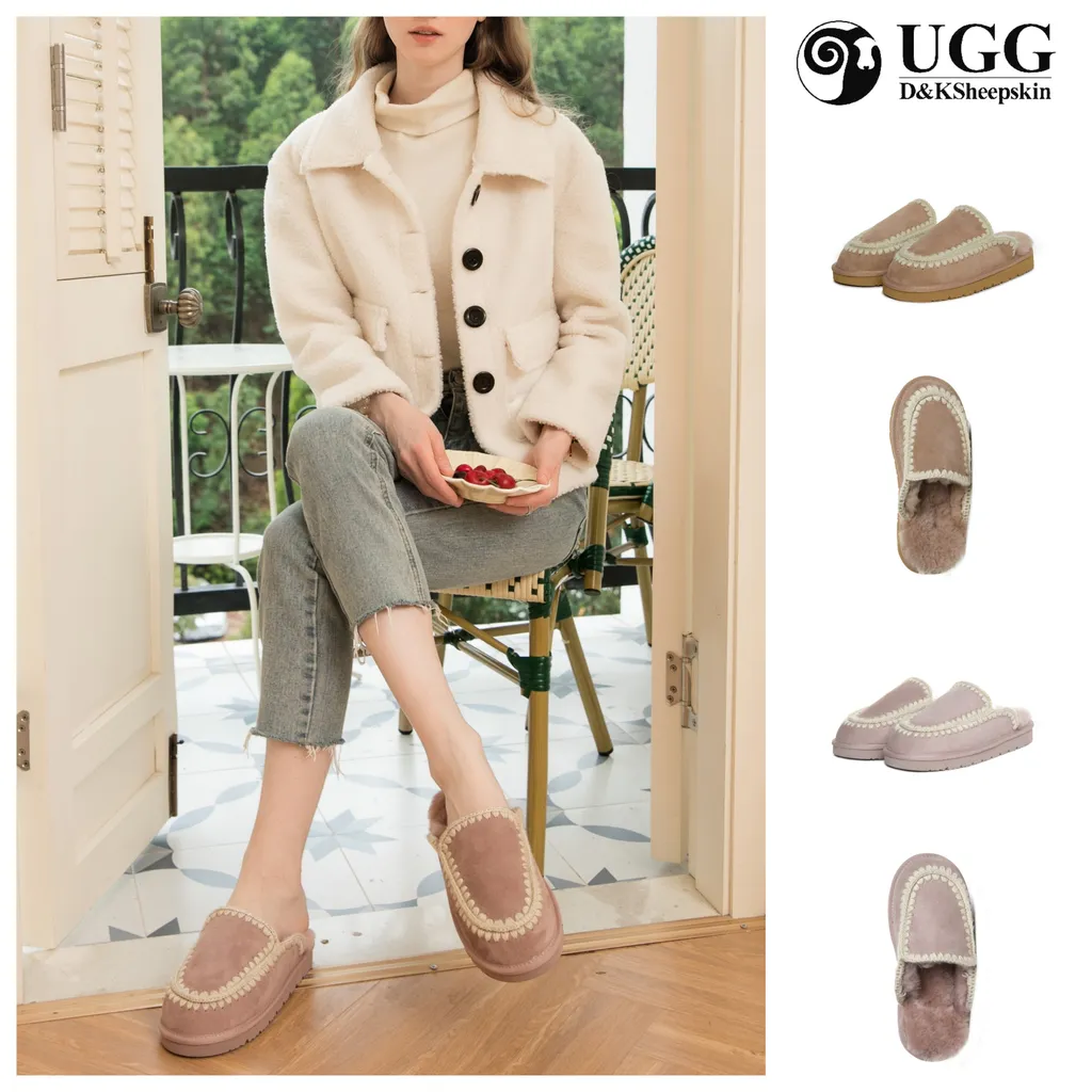 DK UGG 양털 슬리퍼 코니 디케이 양가죽 어그 브론즈 다우니 핑크 DK132 | 상품 상세 | 크로켓