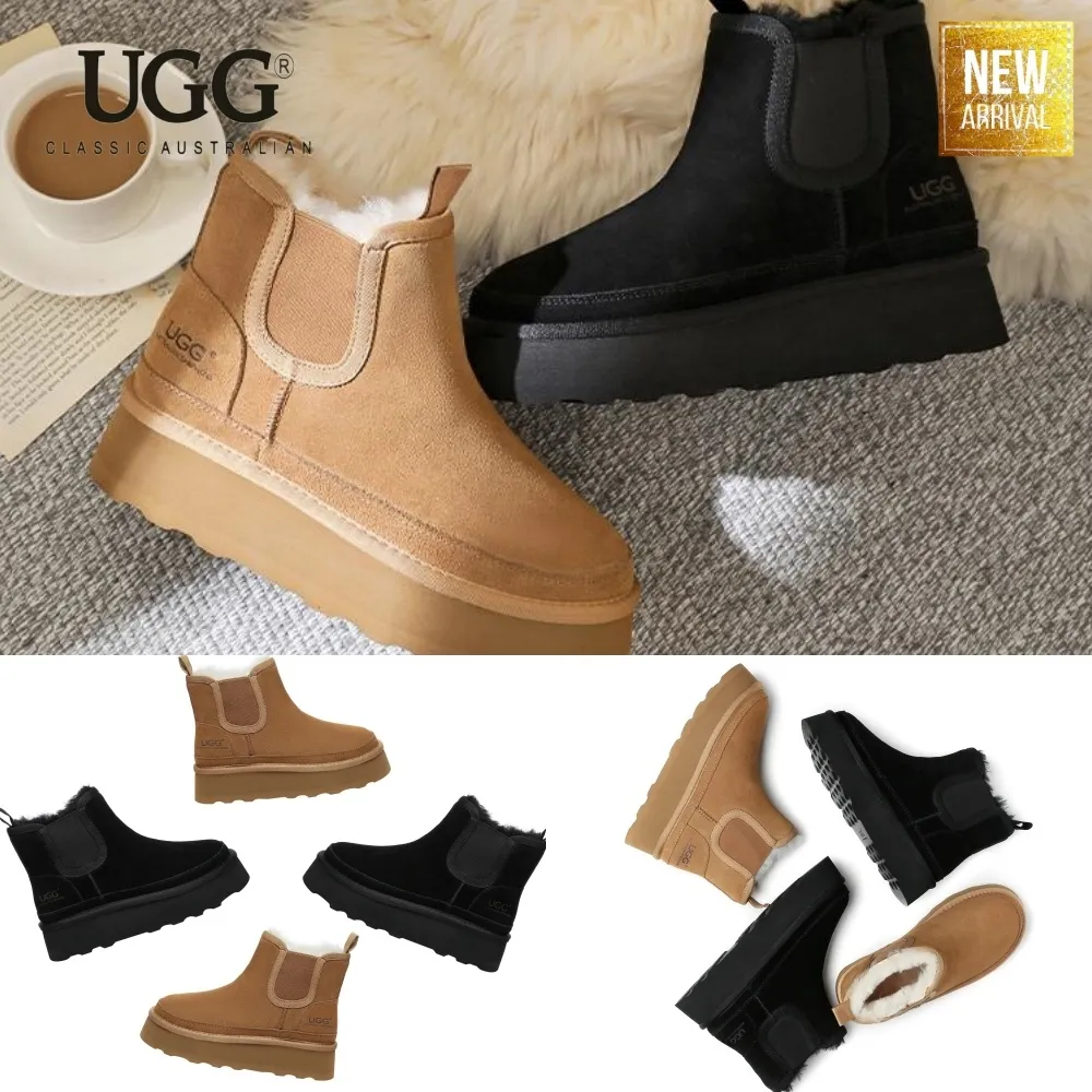 [호주정품] 호주어그 에버어그 부츠 어그 첼시 플랫폼 숏 UGG 24FW 3047 | 상품 상세 | 크로켓