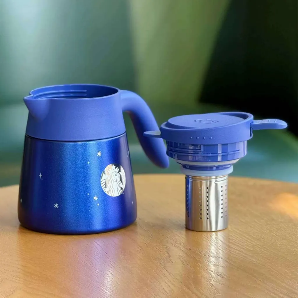 스타벅스 중국 2024 가을MD 우주인토끼 시리즈 티필터 티포트 473ml | 상품 상세 | 크로켓