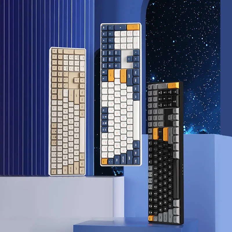AIGO A108 2.4G 유무선 기계식 키보드 110키 키캡 2023033103T | 크로켓