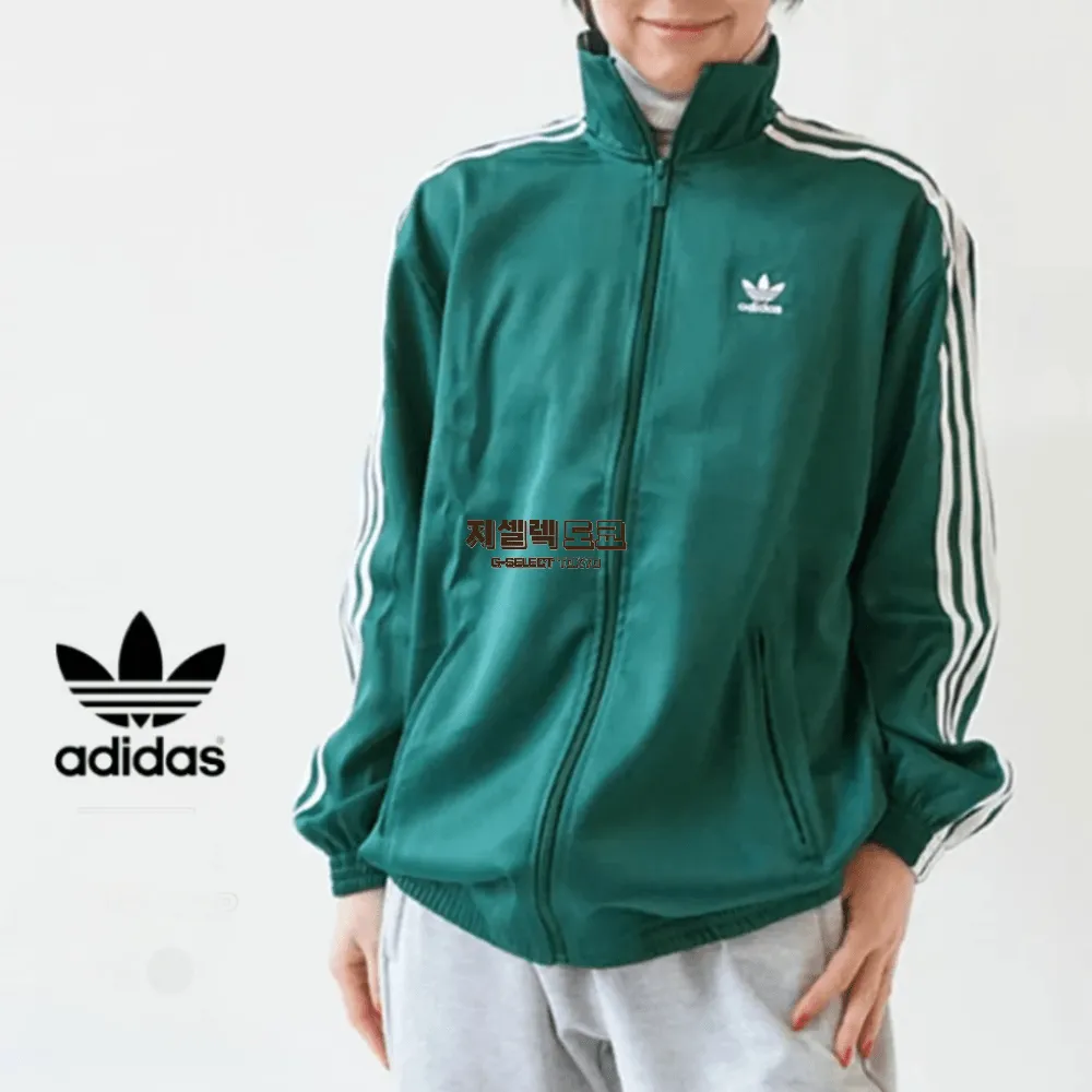 아디다스 파이어버드 루즈 오버핏 트랙 탑 져지 저지 자켓 트레이닝복 다크 그린 IP0699 | 상품 상세 | 크로켓