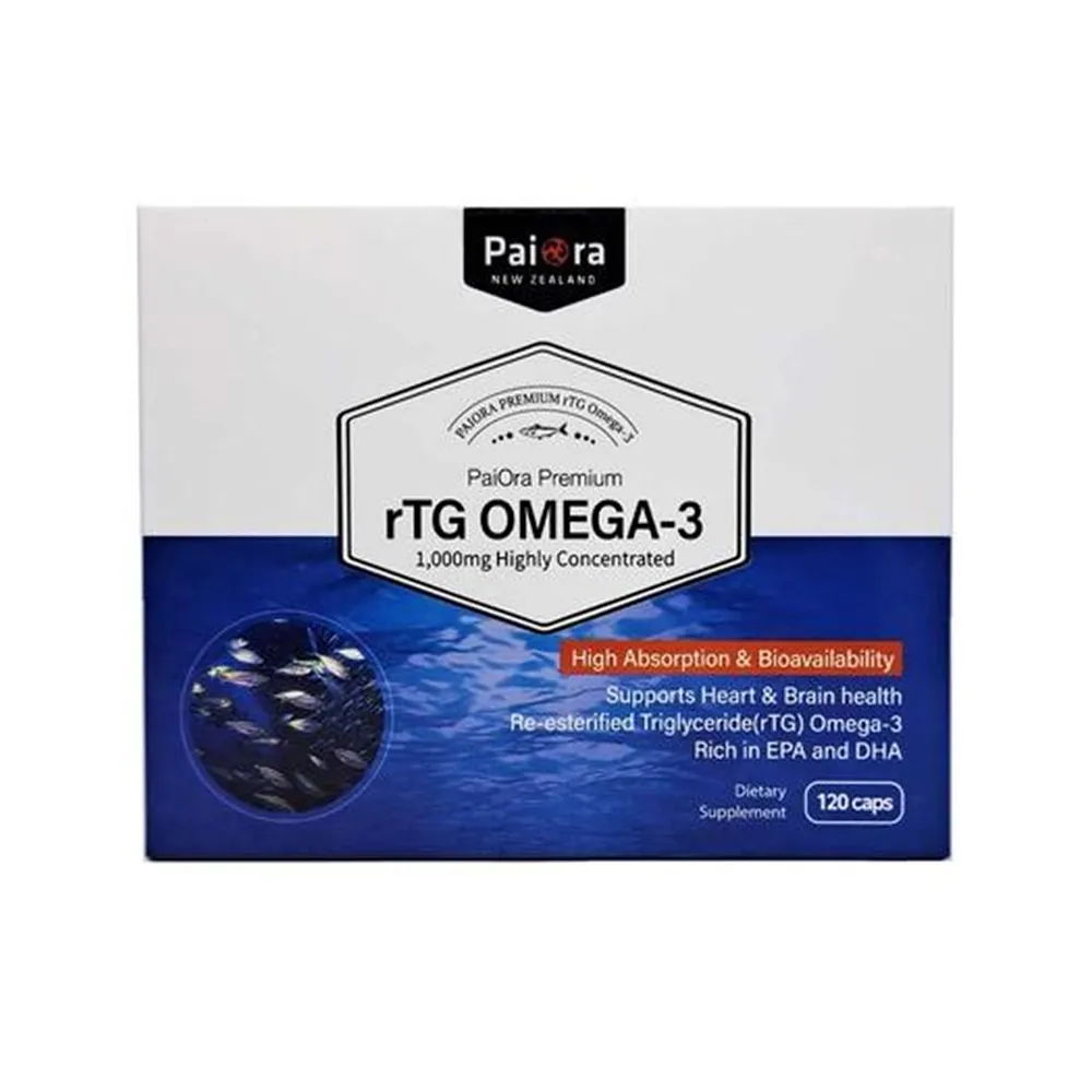 파이오라 프리미엄 알티지 오메가 3 120정 PaiOra Premium rTG Omega-3 (EPA 400+DHA 300) 120caps | 상품 상세 | 크로켓