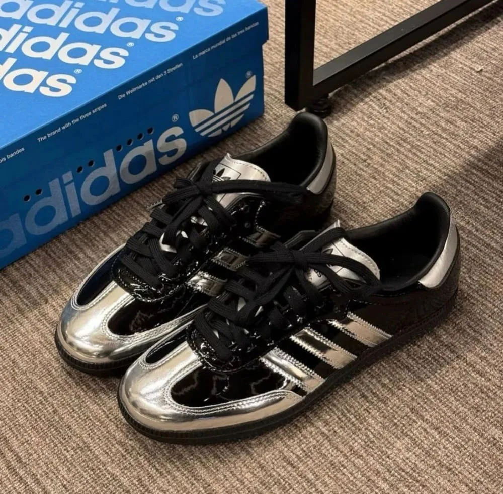 아디다스 X 아트모스 삼바 턱시도 남녀공용 운동화 블랙 실버 IH3364 | 상품 상세 | 크로켓