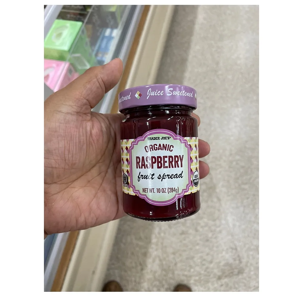 트레이더조 스프레드 284g 4팩 라즈베리 Trader Joe's Organic Raspberry Fruit Spread 10oz(284g) | 상품 상세 | 크로켓