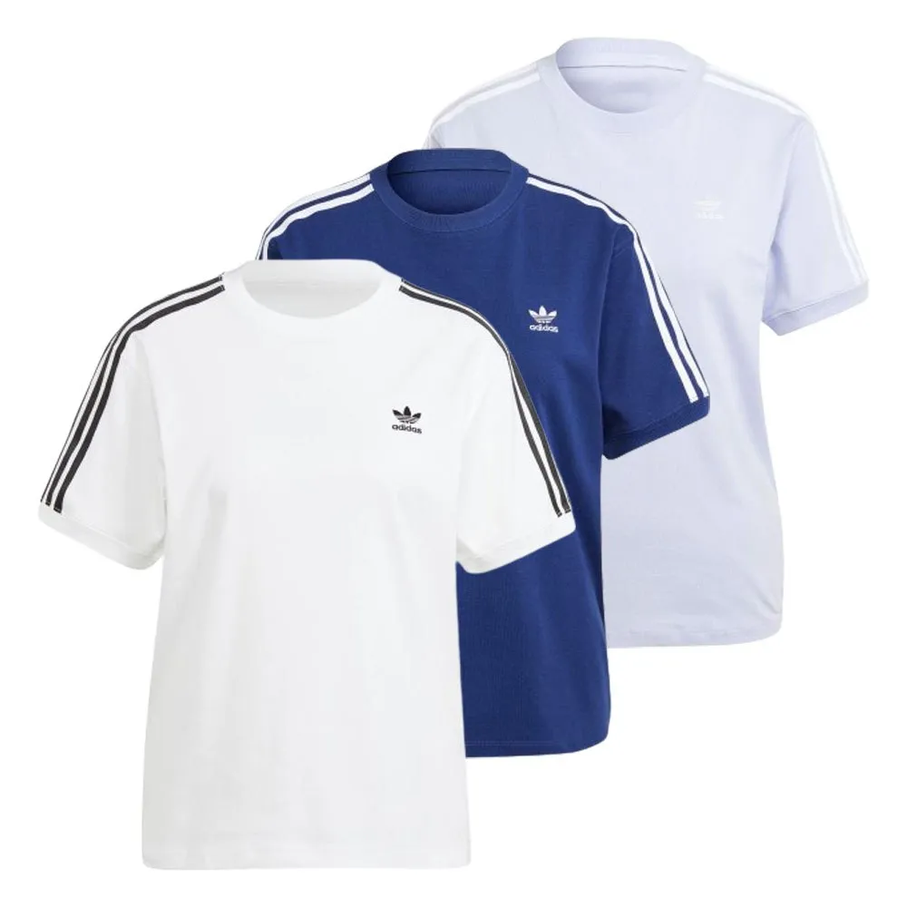 아디다스 3 스트라이프스 반팔 티셔츠 3컬러 IR8051 IR8052 IR8053 | 크로켓
