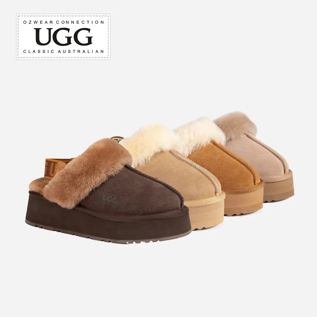 [무배/호주정품] 호주 오즈웨어 하이 플랫폼 여성 어그 슬리퍼 OB724PPEB | 상품 상세 | 크로켓