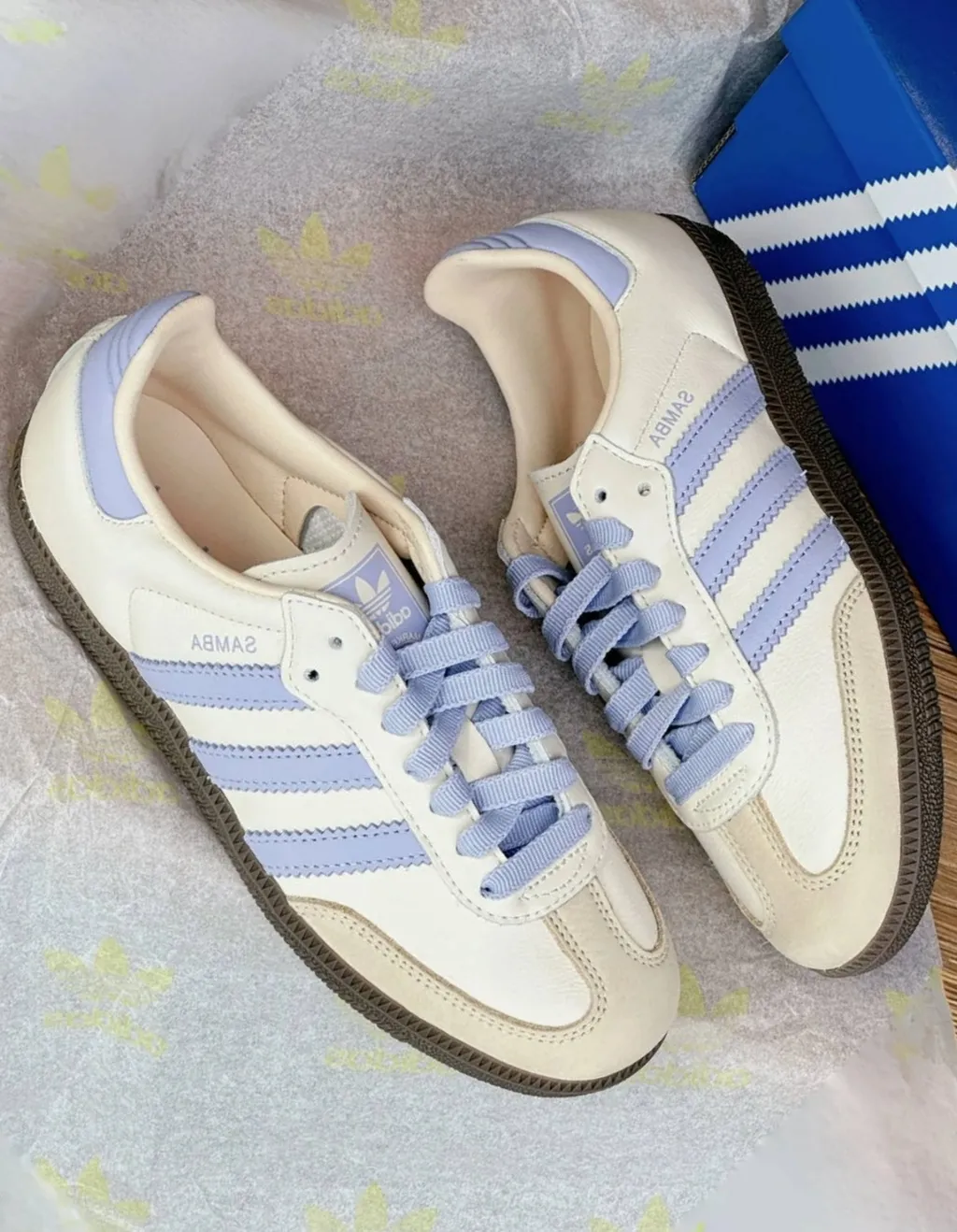 [무료배송/항공특송] 아디다스 삼바 OG 여성 운동화 크림 화이트 JI2678 | 크로켓