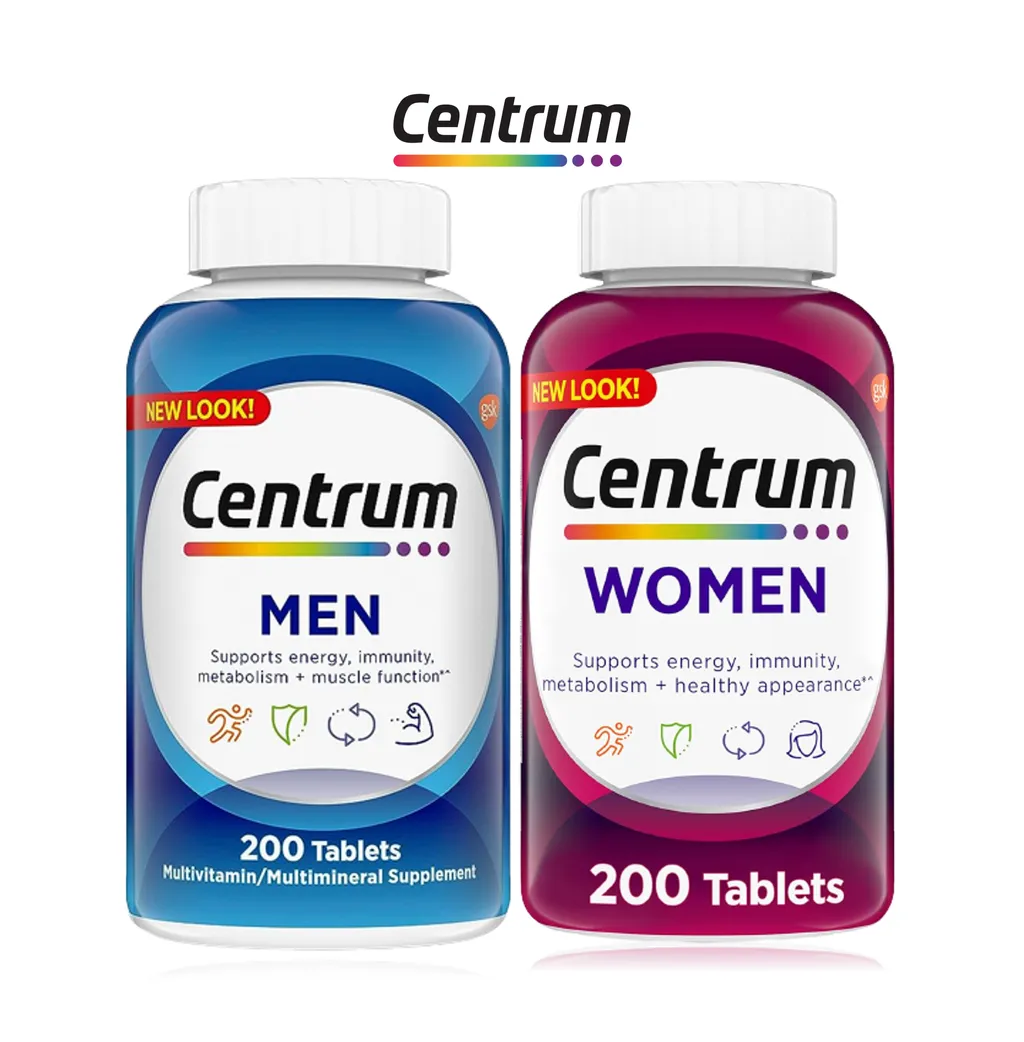 [센트룸] 단독특가 / 미국 센트룸 여성용 남성용 종합비타민 / 성인 남성용 200정 / 성인 여성용 200정 / 센트룸 멀티비타민 | 크로켓