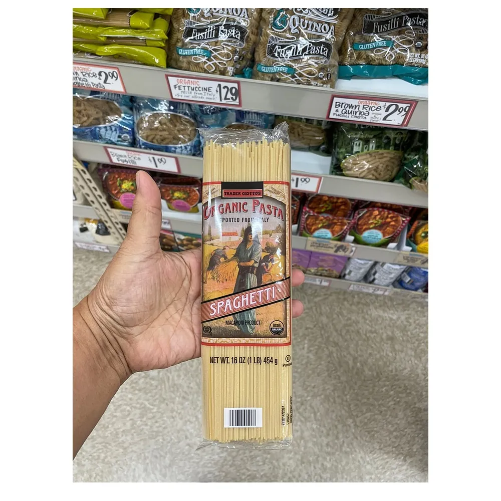트레이더조 올개닉 스파게티 454g 3팩 Trader Joe's Organic Pasta Spaghetti 16oz(454g) | 상품 상세 | 크로켓