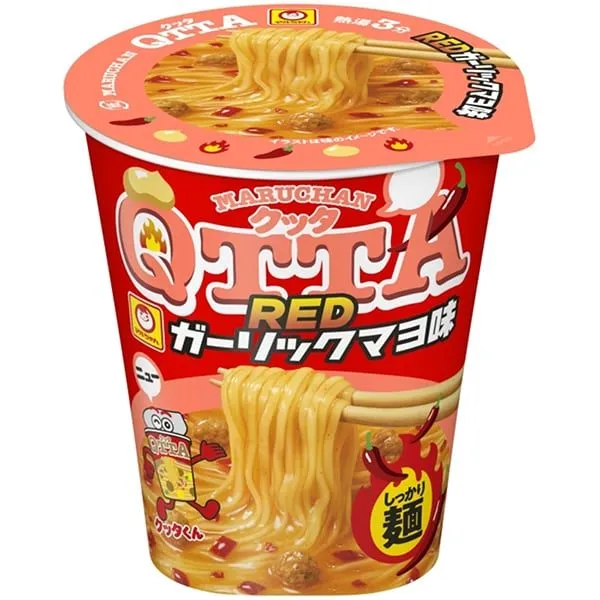 [24년 리미티드] 동양수산 마루쨩 쿳타 QTTA RED 갈릭마요맛 78g 일본컵라면 일본라면 일본인스턴트 | 상품 상세 | 크로켓