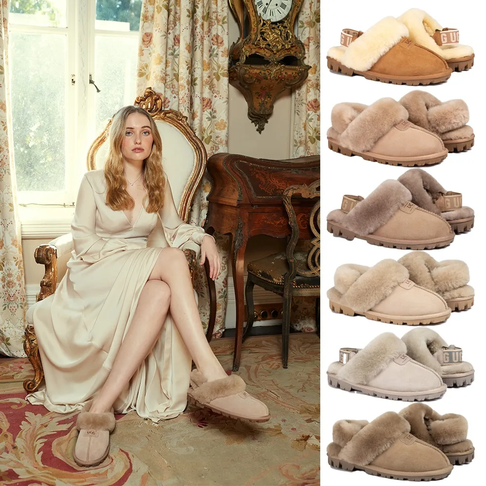 오즈웨어 호주 코케트 어그 밴딩 슬리퍼 스트랩 탈부착 OB114CD | 크로켓