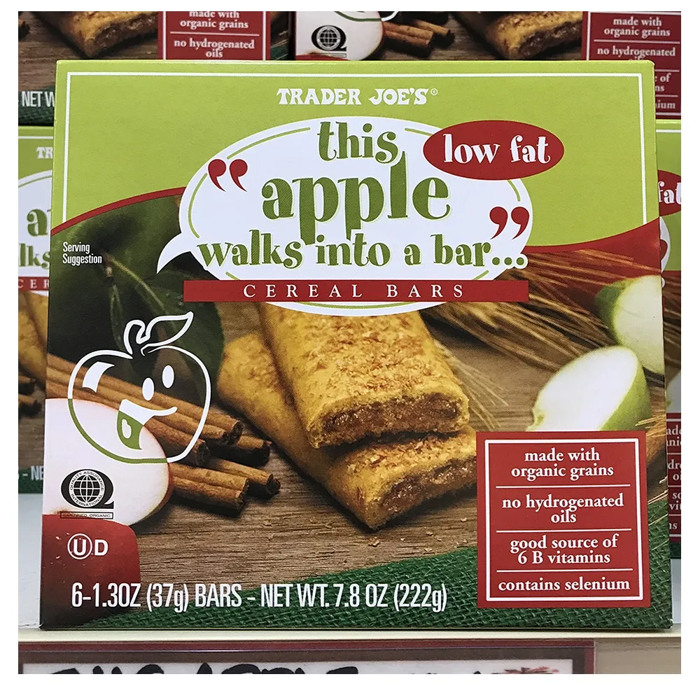 트레이더 조 시리얼 바 37g 6개입 3팩 애플 | 상품 상세 | 크로켓