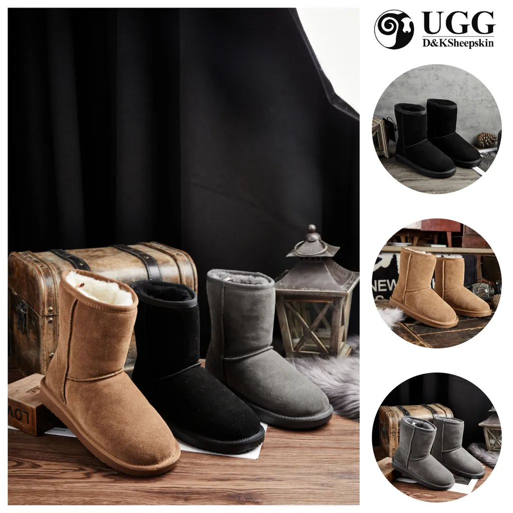 DK UGG 양털 3/4 부츠 클래식 디케이 DK002C | 상품 상세 | 크로켓