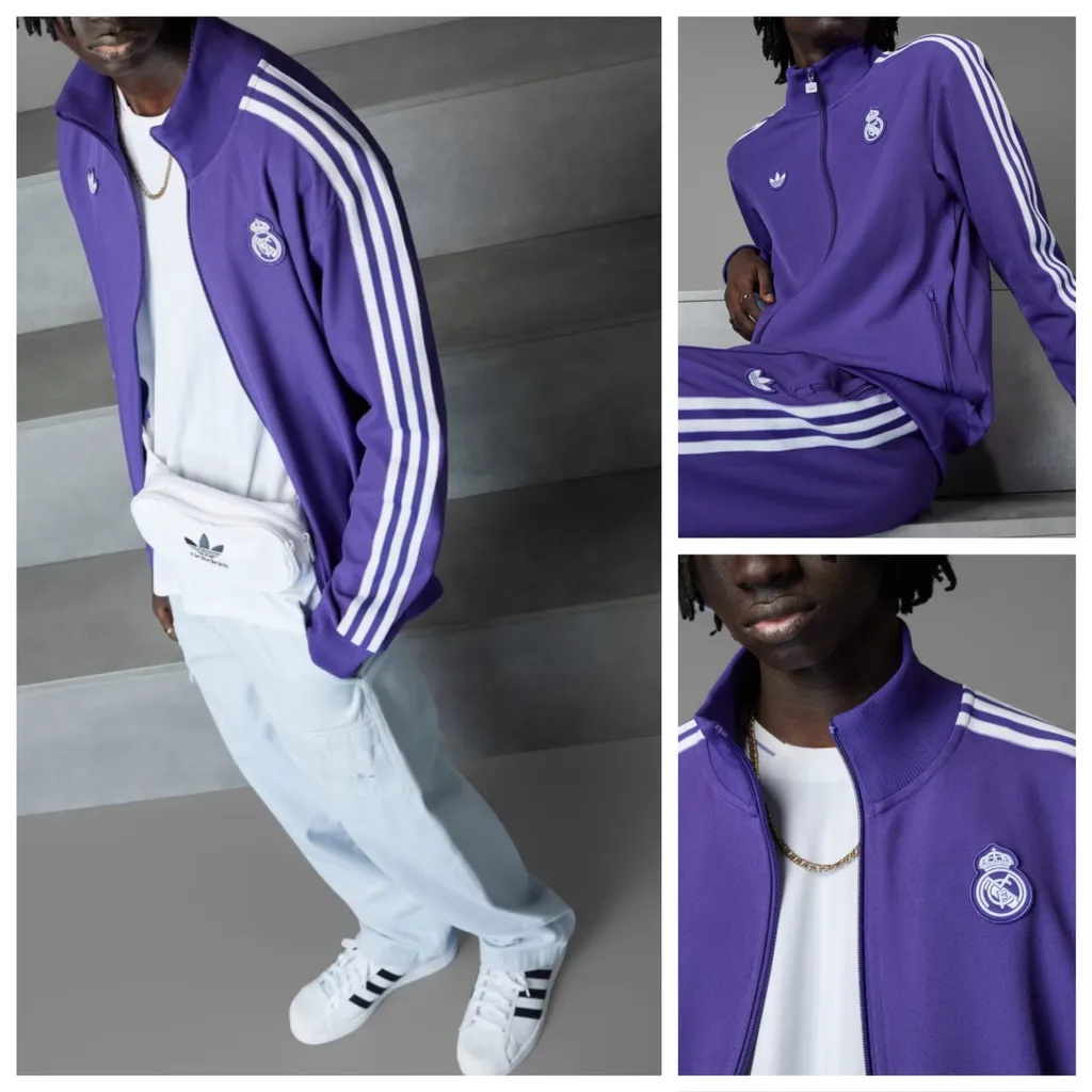 아디다스 트랙 탑 레알 마드리드 로고 저지 트레이닝 JF2582 | 상품 상세 | 크로켓