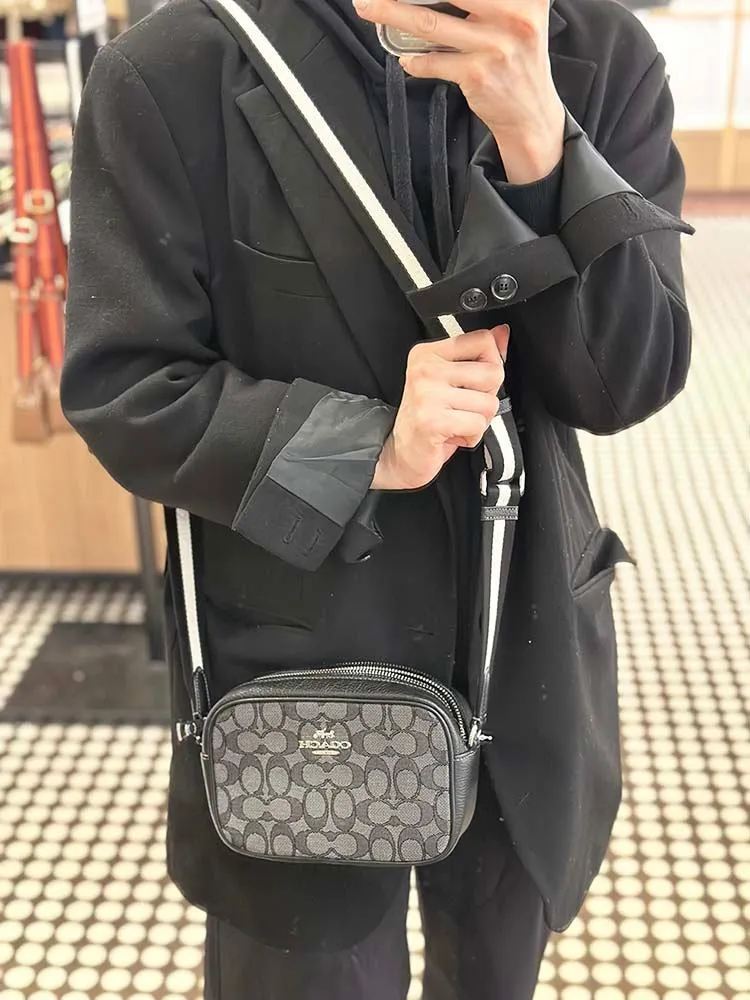 코치 시그니처 자카드 미니 제이미 카메라 백 2컬러 CO927 | 상품 상세 | 크로켓