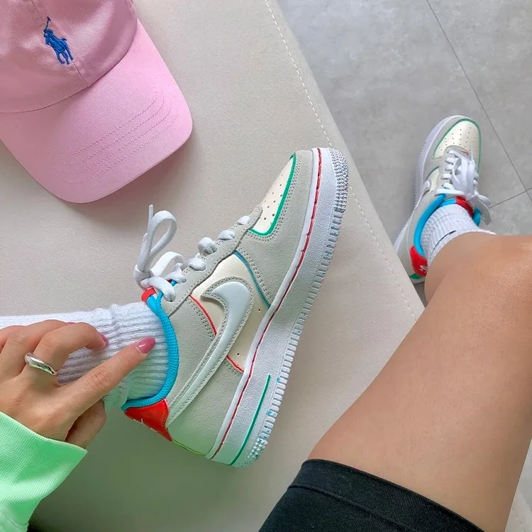 나이키 에어포스 1 LV8 빅키즈 Pale Ivory 8350-110 | Croket
