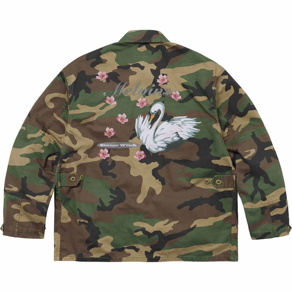 슈프림 x 멜빈스 BDU 자켓 우드랜드 카모 Supreme x Melvins BDU Jacket 24SS | 상품 상세 | 크로켓