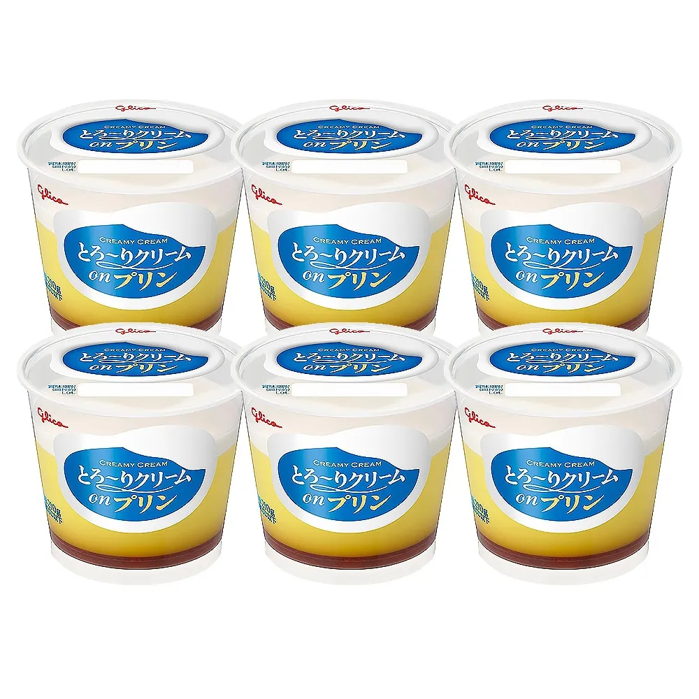 Toro cream 글리코 몽글몽글 크림 on 푸딩 210g 6개 | 크로켓