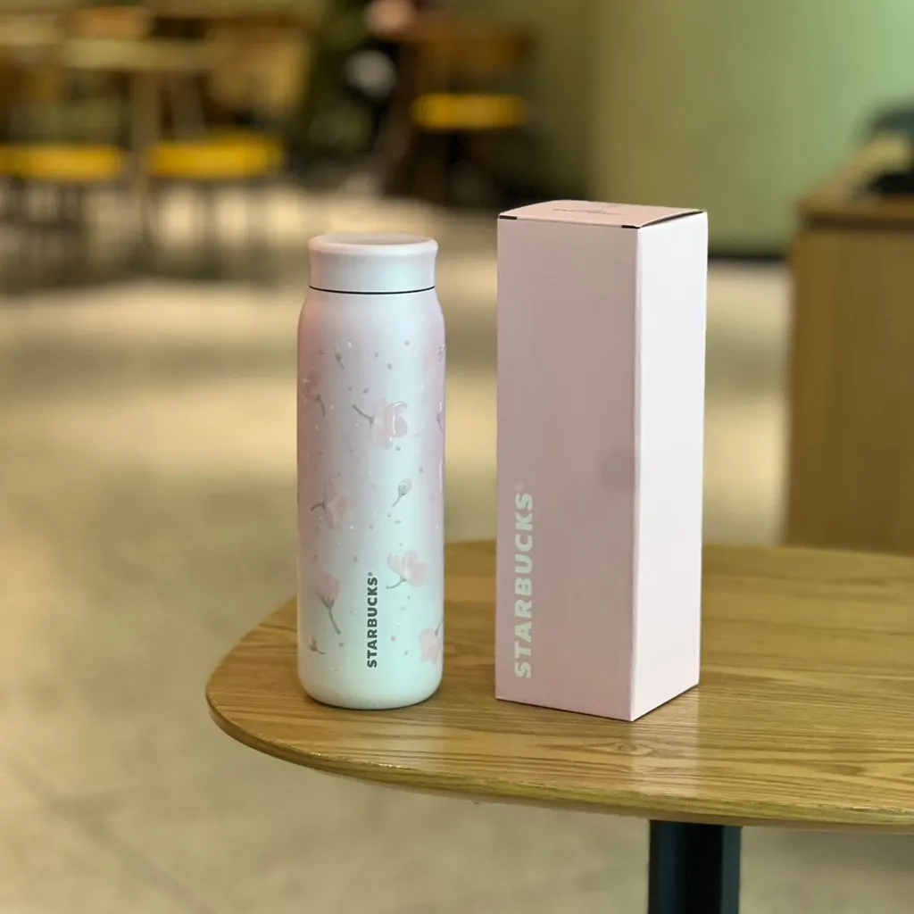 STARBUCKS스타벅스 스벅MD밸런타인 2025 체리블라썸 핑크샤인 591ML 스텐텀블러 물컵 | 상품 상세 | 크로켓