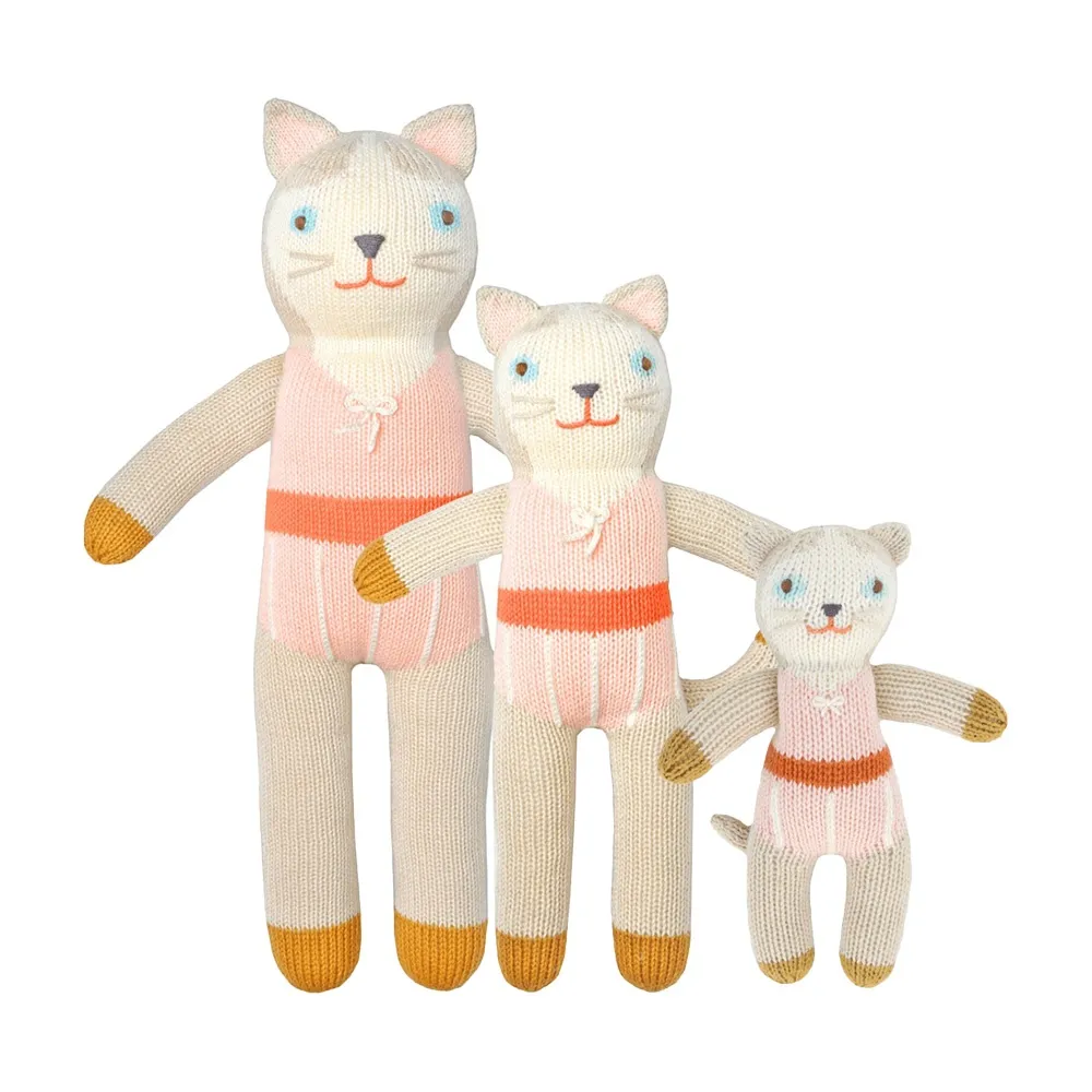 블라블라 핸드메이드 애착인형 딸랑이인형 콜레트 캣 Colette the Cat 20cm | 상품 상세 | 크로켓