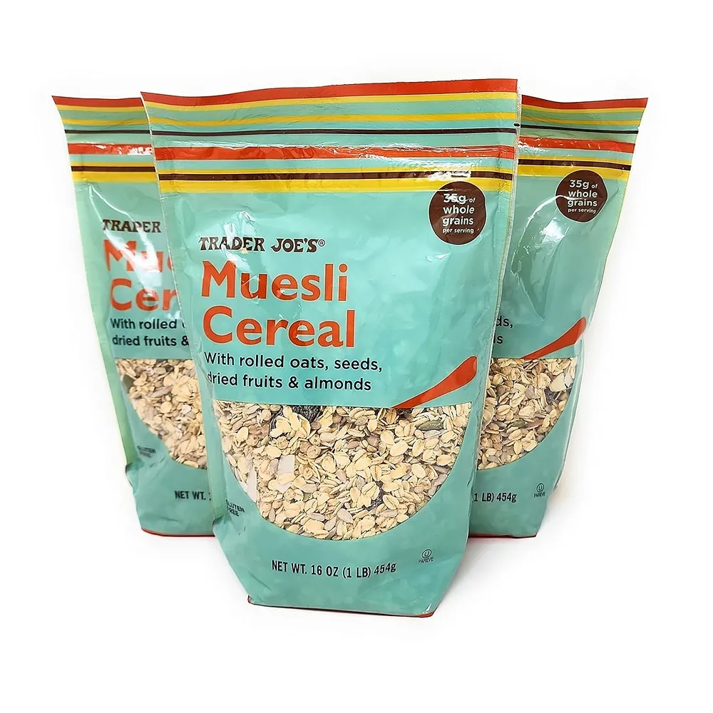 트레이더 조 뮤즐리 시리얼 454g 3팩 Trader Joe's Muesli Cereal 16oz (454g) | 상품 상세 | 크로켓