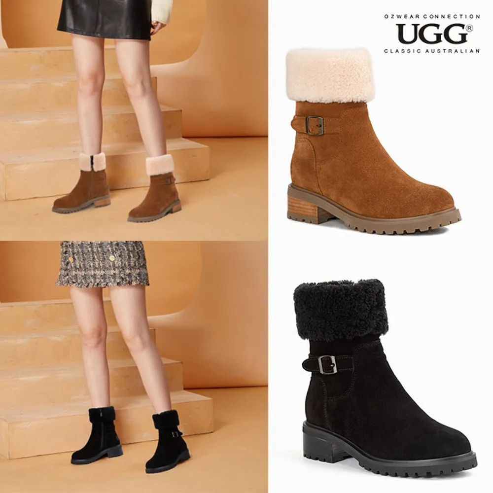 어그 부츠 호주 여성 앵클 지퍼 바이올렛 오즈웨어 OB752 | 상품 상세 | 크로켓