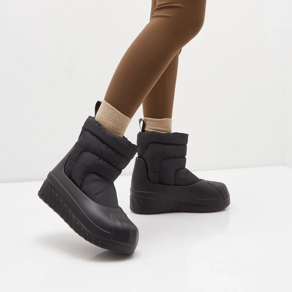 아디다스 우먼즈 방한화 아디폼 슈퍼스타 윈터부츠 코어 블랙 IG4215 | 상품 상세 | 크로켓