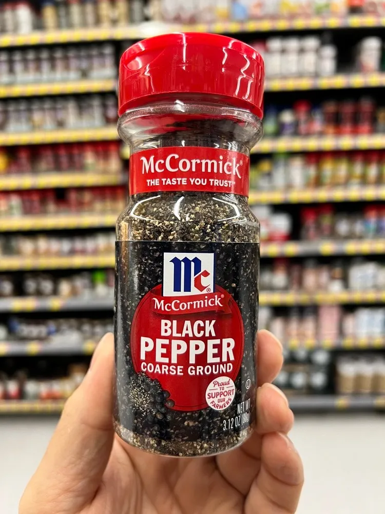 맥코믹 블랙 페퍼 후추 Coarse Ground 후추가루 88g | 크로켓