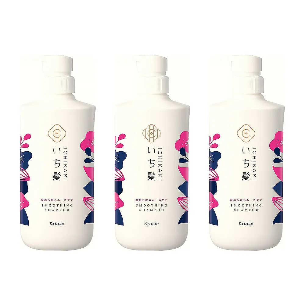 일본 크라시에 이치카미 스무스케어 샴푸 480ml 3개 | 크로켓