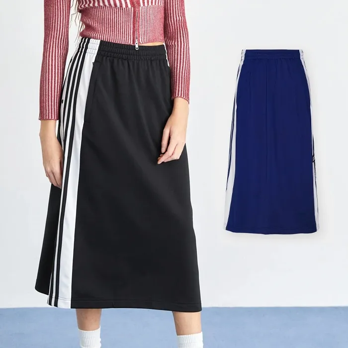아디다스 아디브레이크 미디 스커트 블랙 다크블루 IU2527 | 상품 상세 | 크로켓