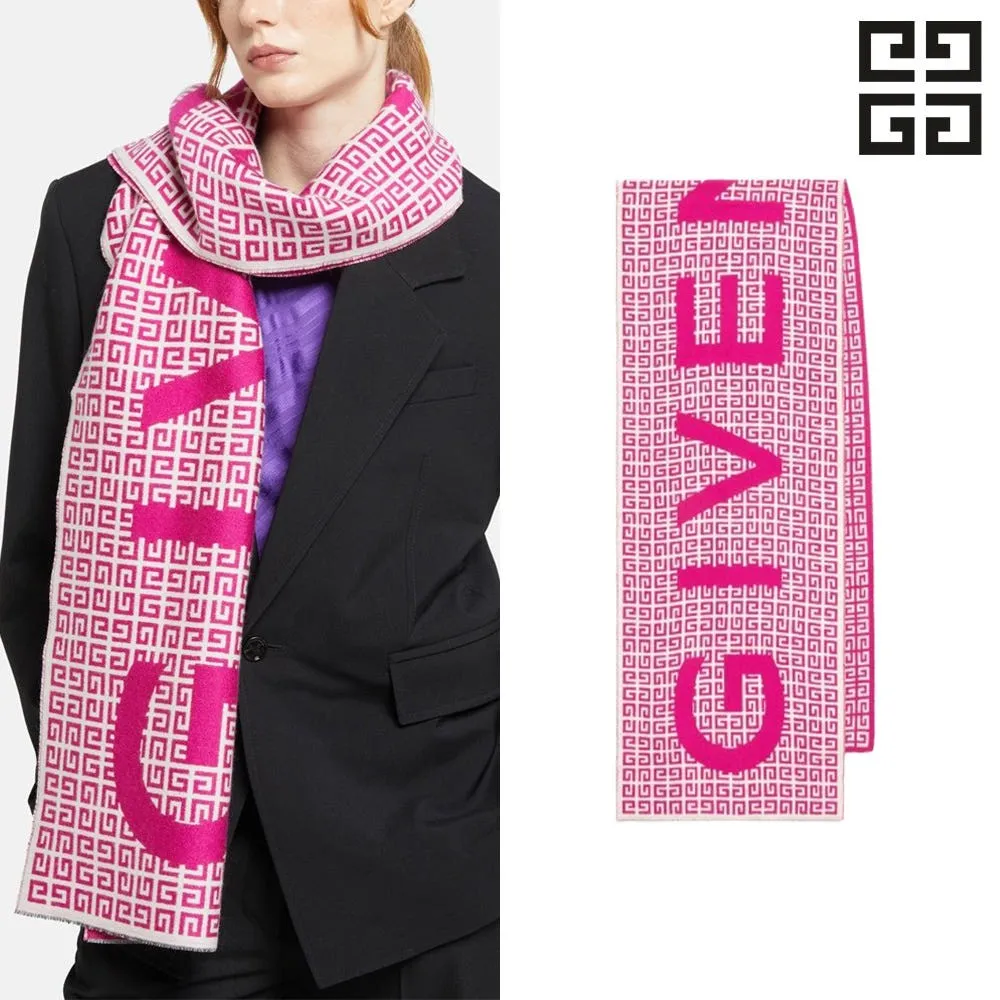 지방시 스카프 남성 여성 울 니트 머플러 목도리 핑크 GV3518 J5285 | 상품 상세 | 크로켓
