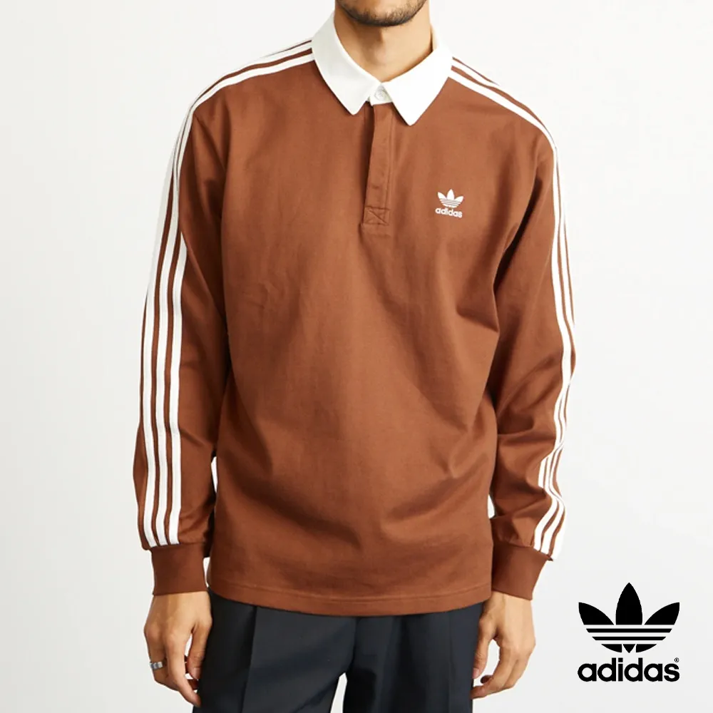 아디다스 아디컬러 럭비 폴로 셔츠 프리러브드 브라운 IZ2469 | 상품 상세 | 크로켓